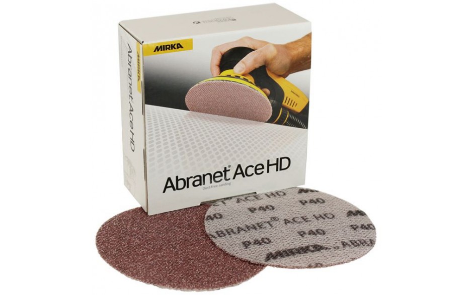 Abranet Ace HD – l’abrasif qui va remplacer Abranet HD | Abrasifs mirka